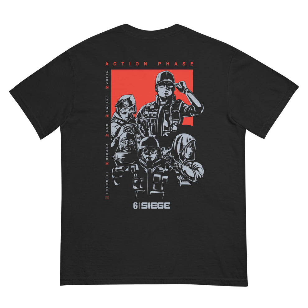Rainbow Six Siege T-Shirt - Action Phase Operators | The Official Ubis ...